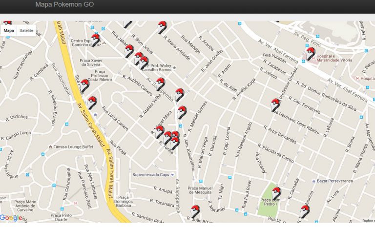 Pokémon GO: Sites Mostram Mapas e Localização de PokéStops, Ginásios e ...