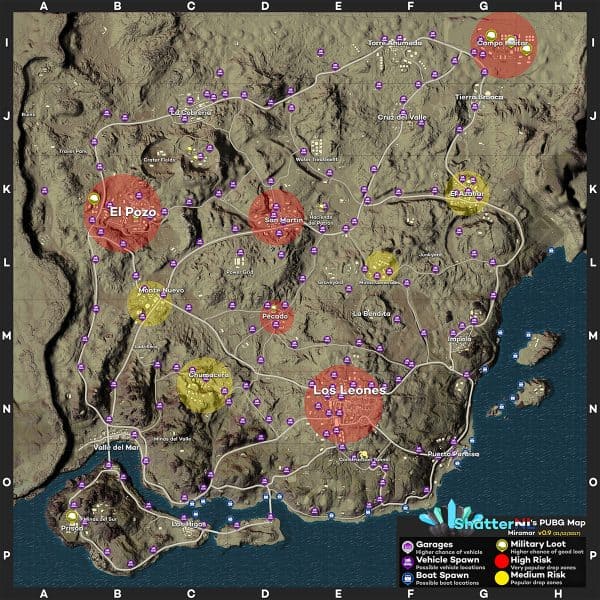 PUBG Mobile: Os Melhores Lugares para "Loot" em Miramar - Mobile Gamer