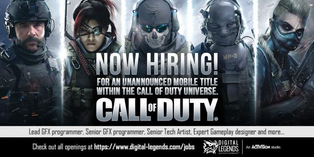 Digital legends está trabalhando em jogo mobile de Call of Duty ...